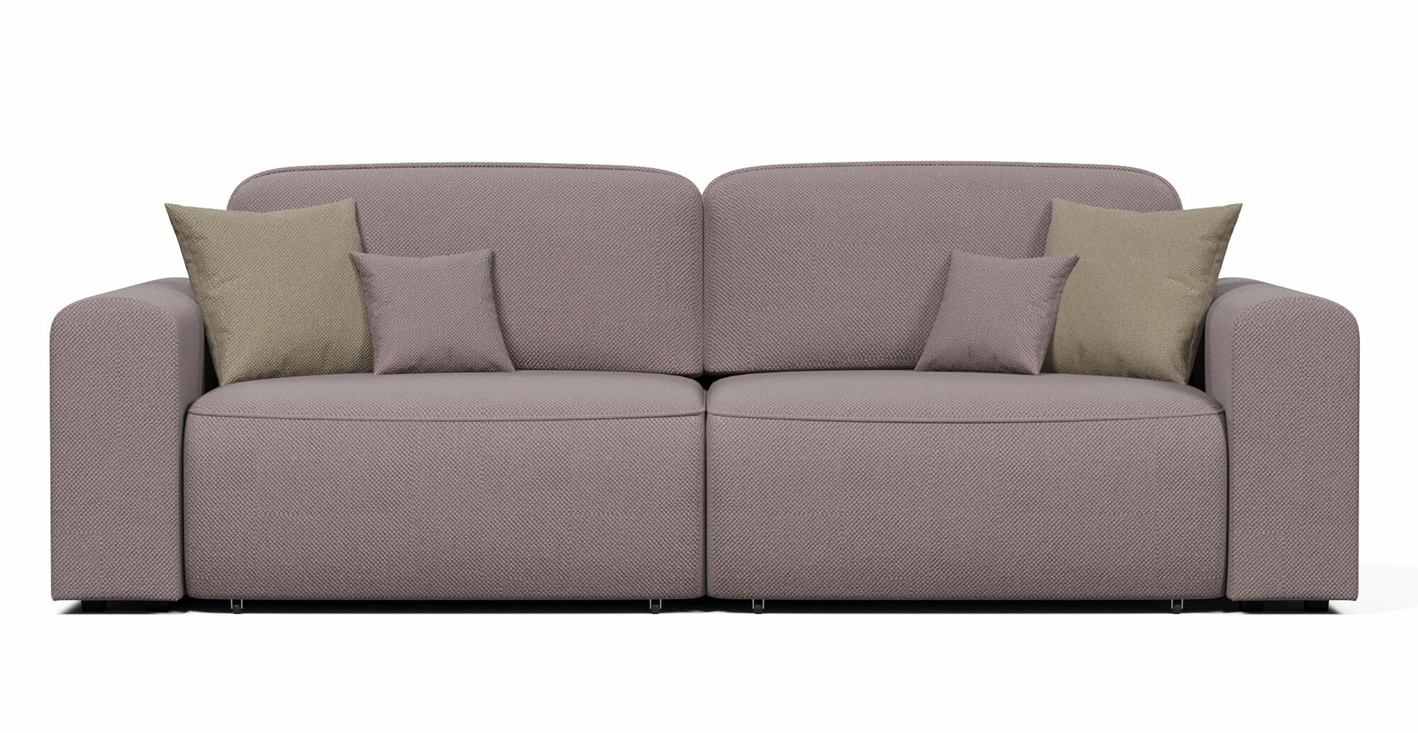 Диван-кровать King, 250х115х82 см, механизм Еврокнижка, прямой диван раскладной, с ящиком для белья