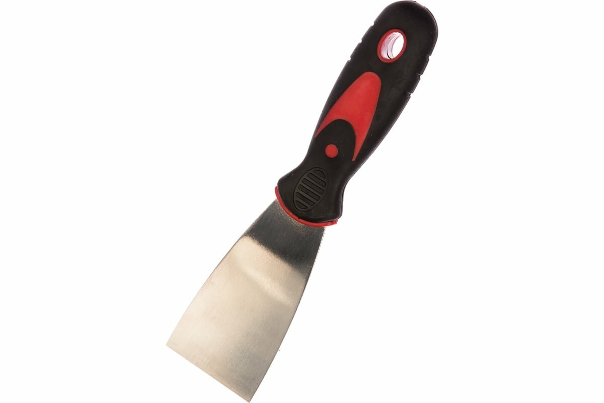 Кедр профи шпатель из нержавеющей стали 50 мм с двухкомпонентной ручкой 041-0050