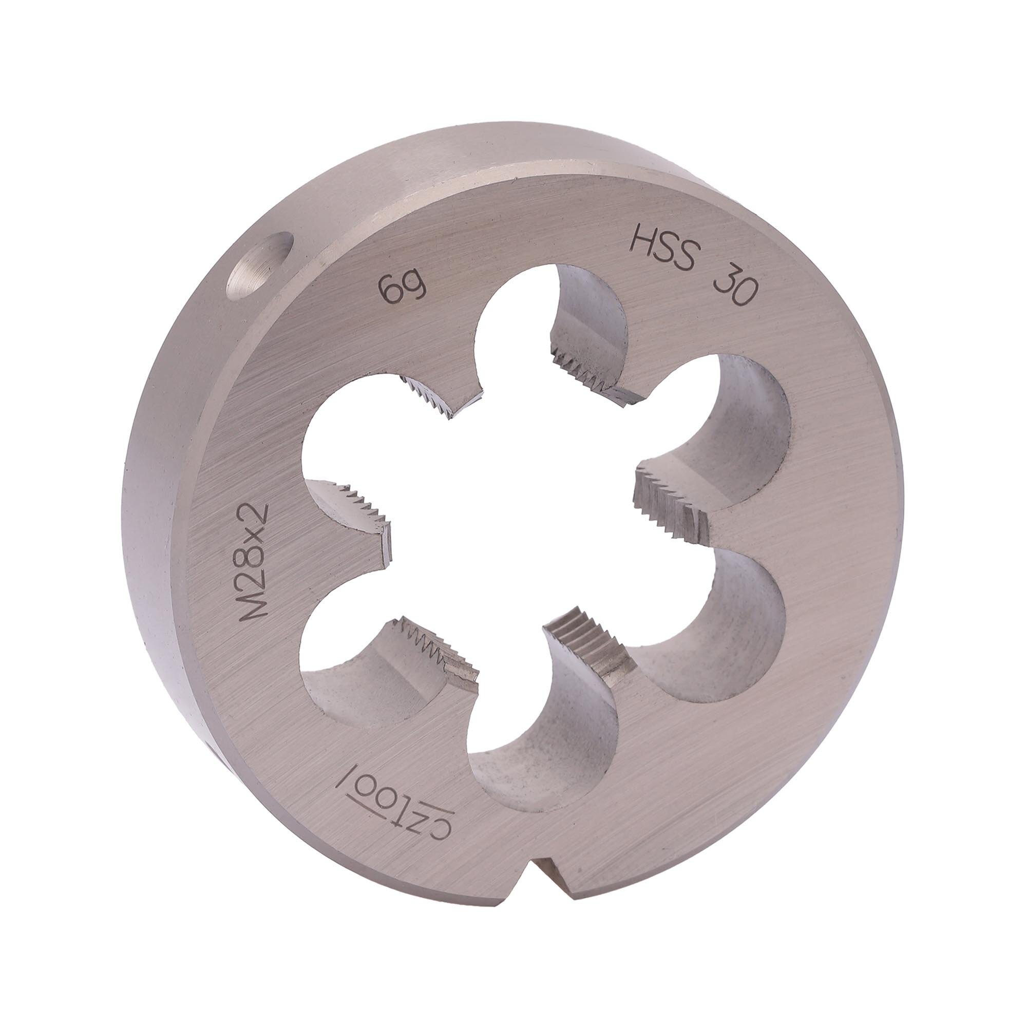 Плашка М28х2,0 DINEN22568 HSS 6g 65х18мм Bucovice(CzTool) 240281