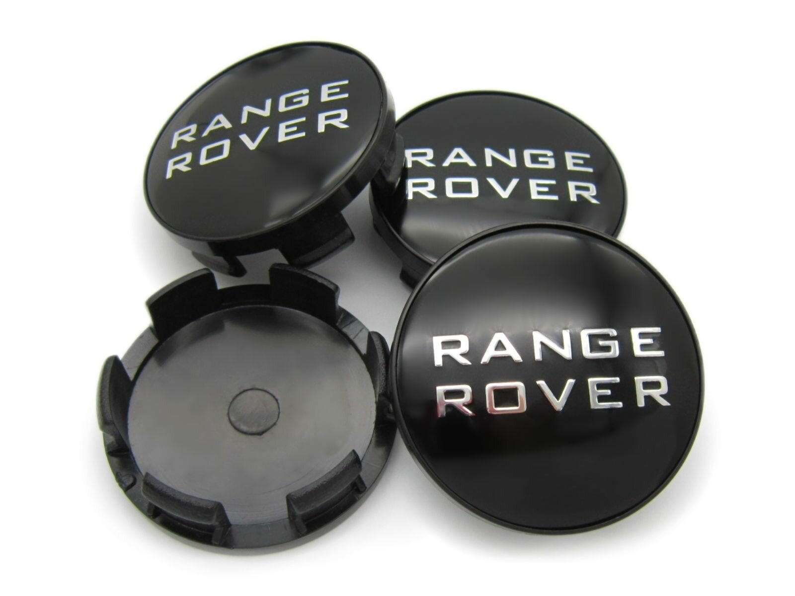 Колпачки, заглушки на литые диски СКАД Range Rover 56/51/12 мм, комплект 4 шт.