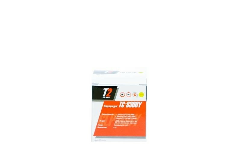 Картридж лазерный T2 для Samsung TC-S300Y Samsung CLP-300/300N/CLX-2160/2160N/3160N Желтый