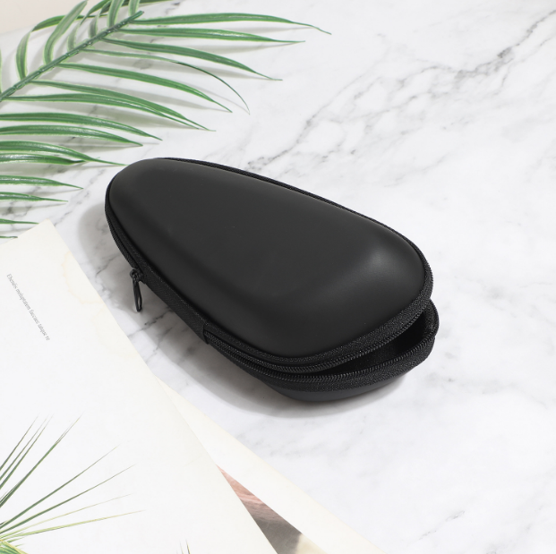 Фирменная сумка-кожух-кобура из качественного материала для Электробритвы Braun Series черного цвета