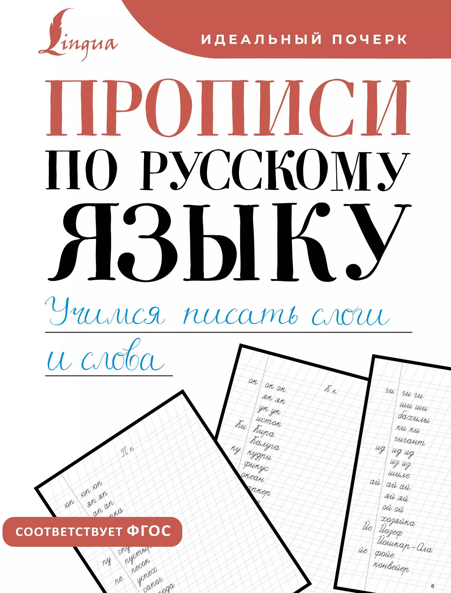 Прописи по русскому языку. Учимся писать слоги и слова ()