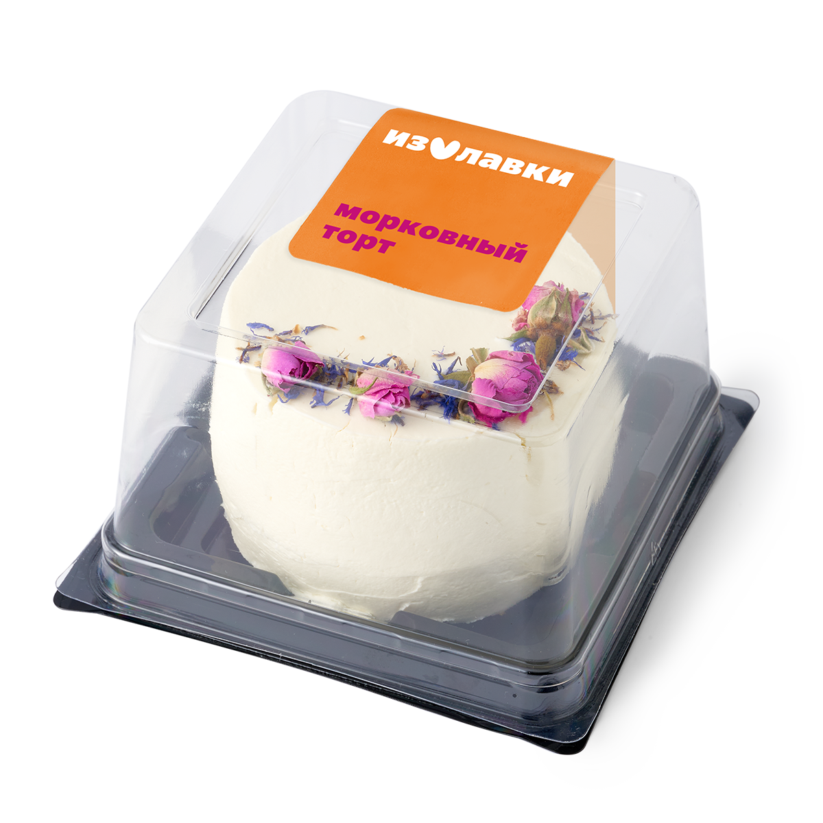 Торт "Из Лавки", морковный, с сухоцветами, замороженный, 360 г