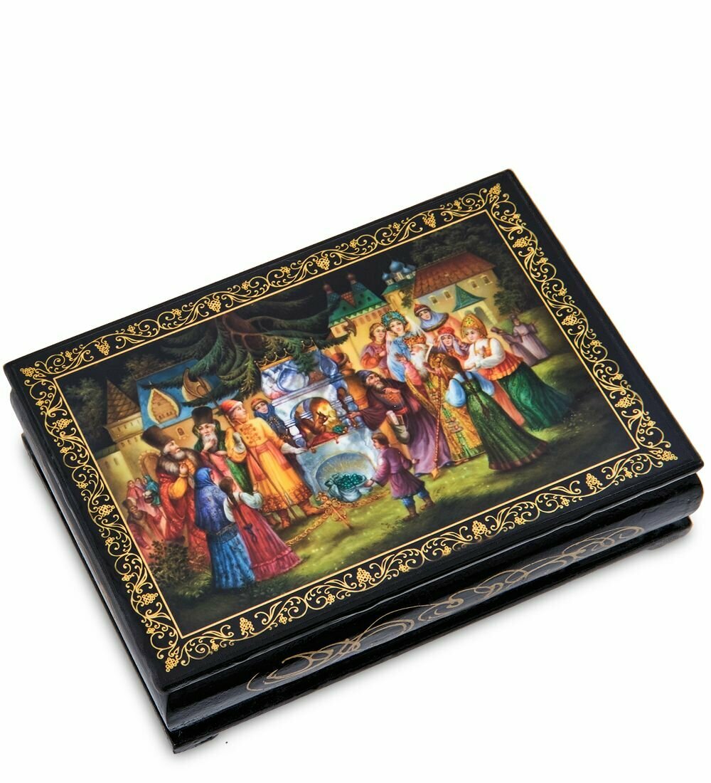 Шкатулка в технике декупаж (10х14х4)