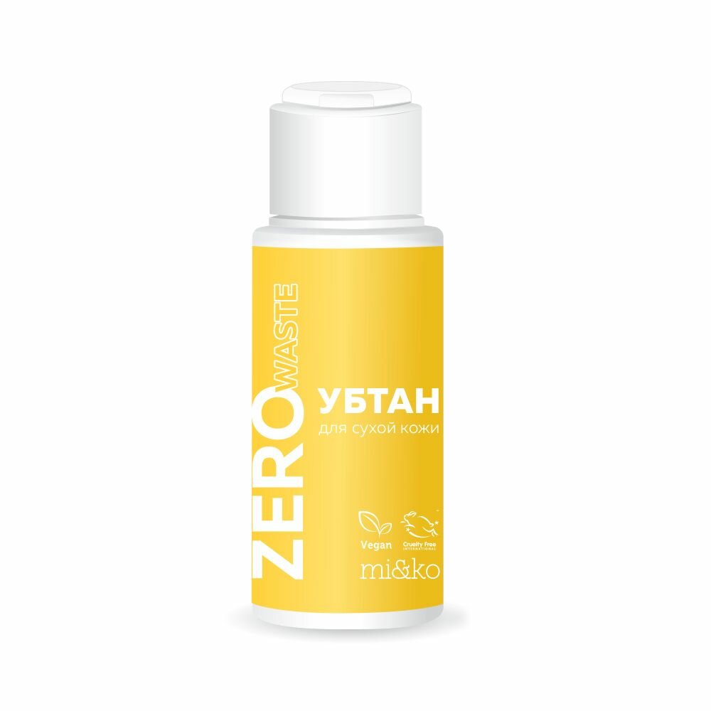 Zero Waste Убтан для сухой кожи mi&ko, 25г