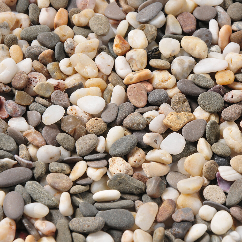 Грунт природный Галька морская GLOXY 8-15мм №1 5кг