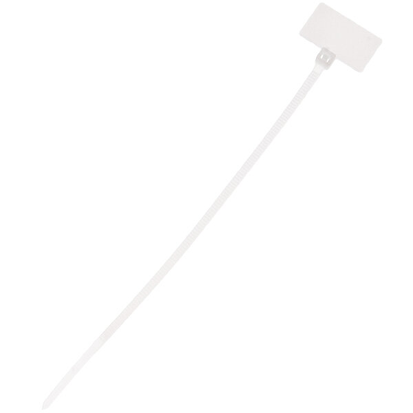 Хомут 150MKT маркировочный 4х150мм белый с площадкой 25х15мм (500 шт. в наборе)