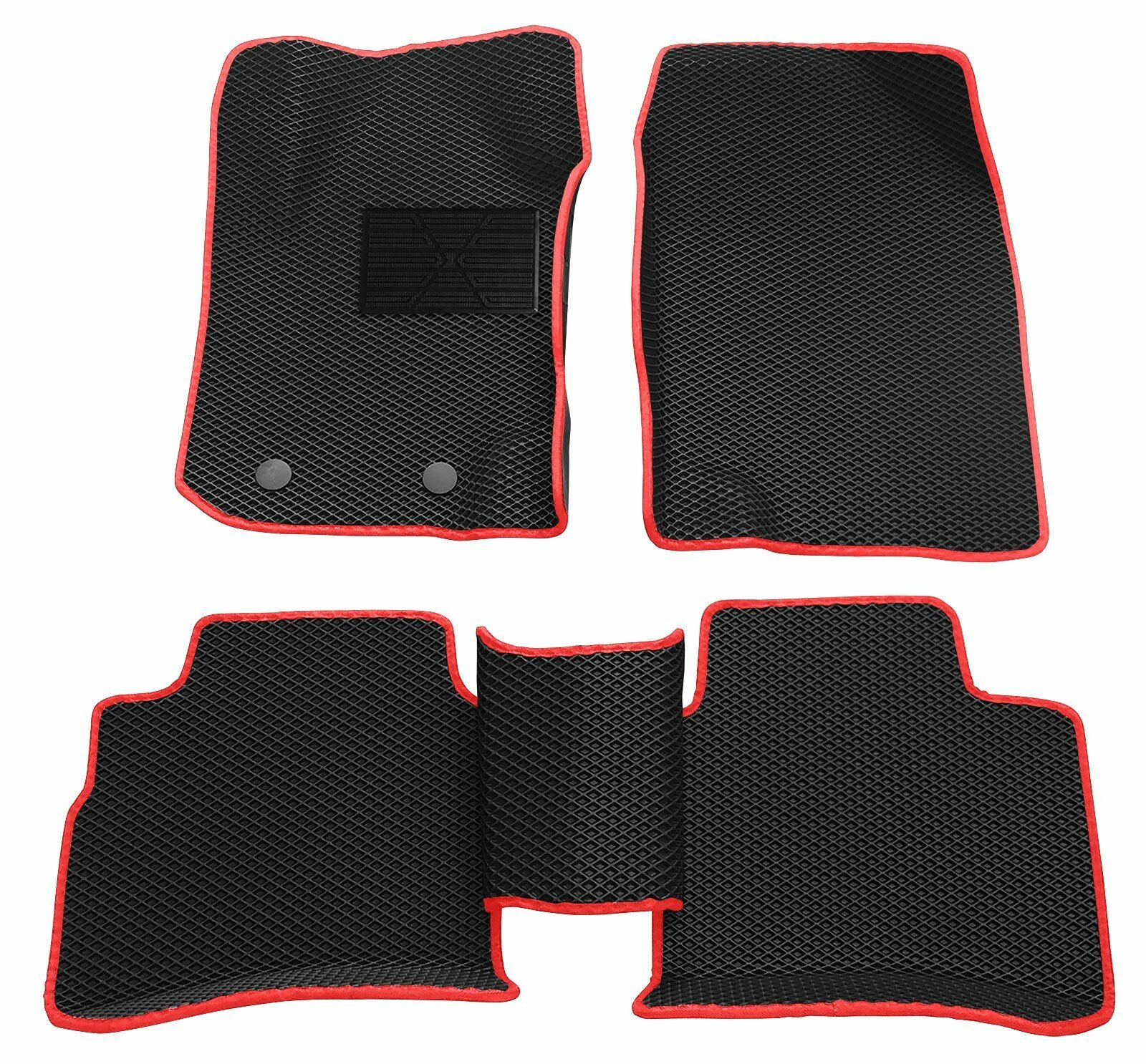 Автомобильные коврики (автоковрики) с 3D бортами ЭВА / EVA / ЕВА для Москвич 3 (JAC JS4) / 2022 - н. в. + подпятник