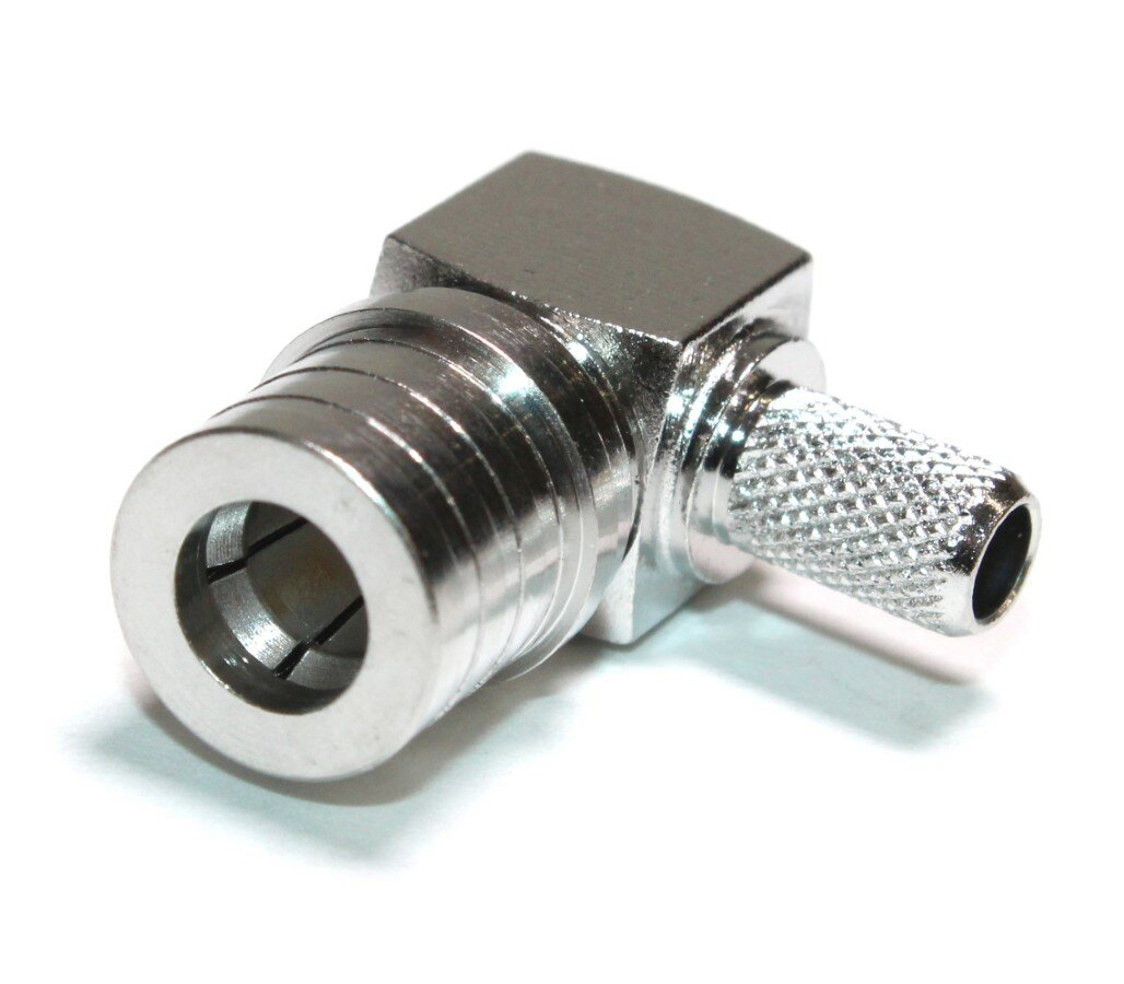 Штекер QMA обжимной RG-58 углов.