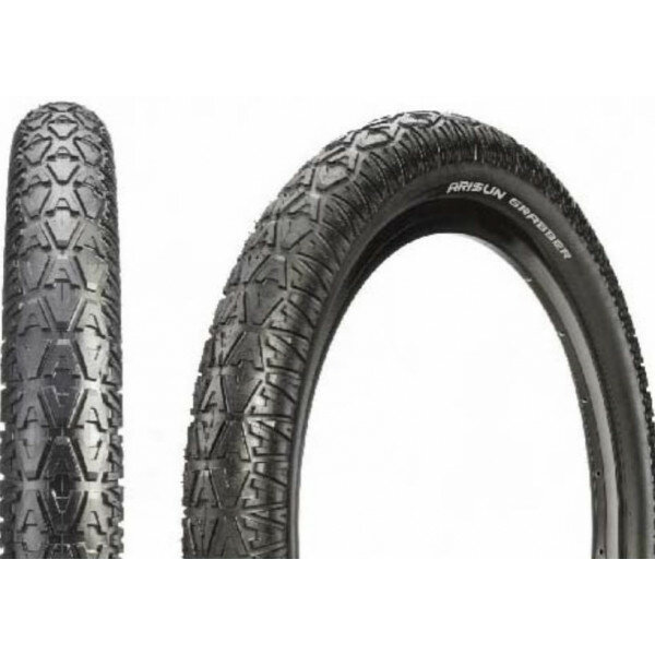 Покрышка ARISUN 20"x 2.25 (57-406), BERM GRABBER (A701), BMX ALL, Wire, 60TPI, 545гр. черная