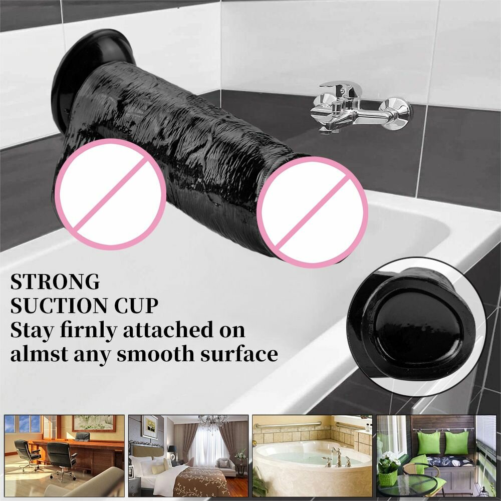 Толстый силиконовый фаллоимитатор диаметром 7 см, секс-товары для женщин с эффектом оргазма