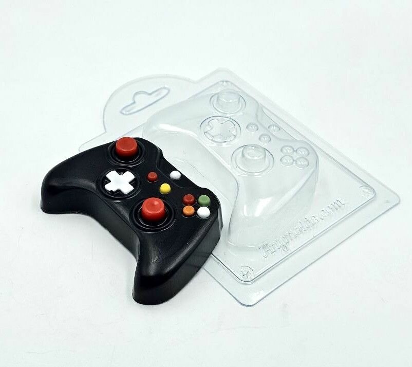 Геймпад - формочка пластиковая для изготовления мыла, шоколада и гипсовых отливок