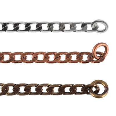 Цепочка декоративная HKZ-02 60 см №03 под античную медь