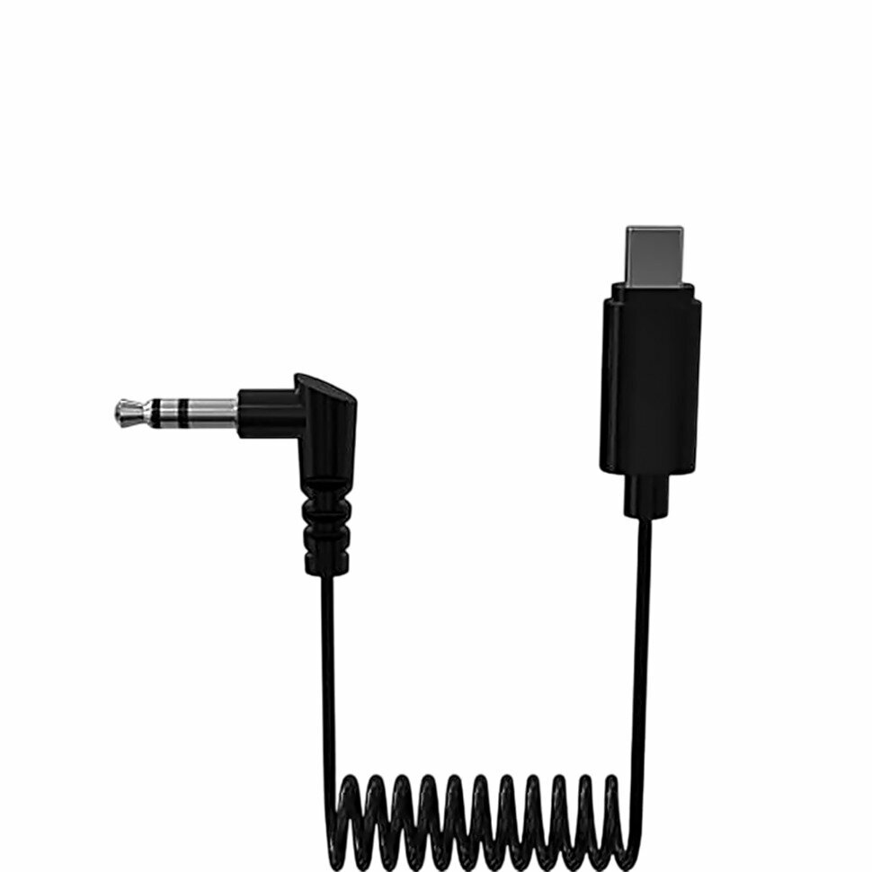 Переходник для микрофона Hollyland Mini Jack 3,5мм TRS-Type-C, угловой разъем