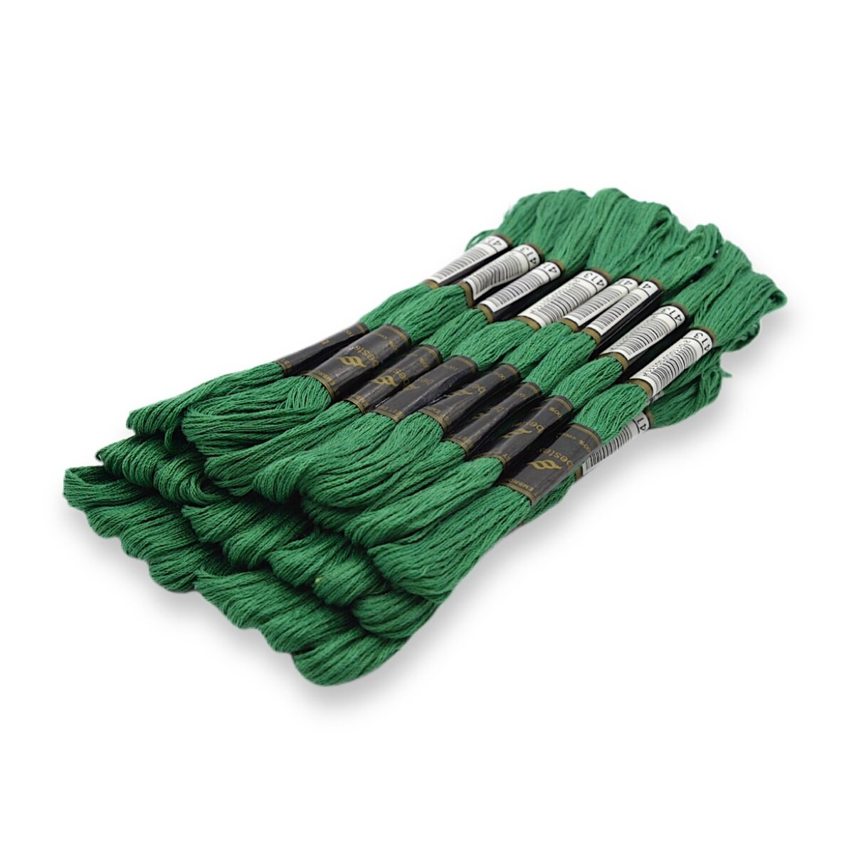 Мулине Bestex хлопок, 8 м, цвет 413, 24 мотка (413)