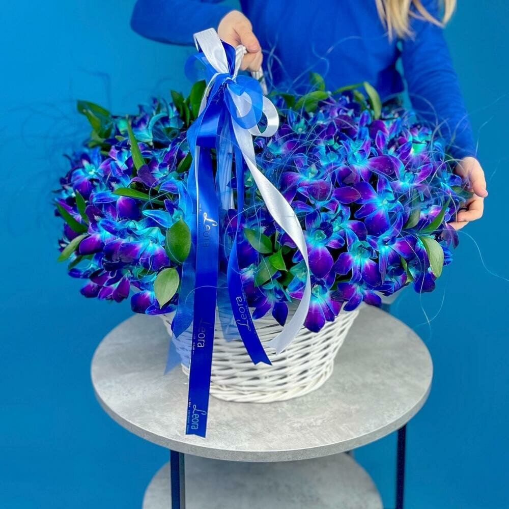 Букет N1999. Корзина Космоса. Подарок на 14 февраля. День влюбленных.
