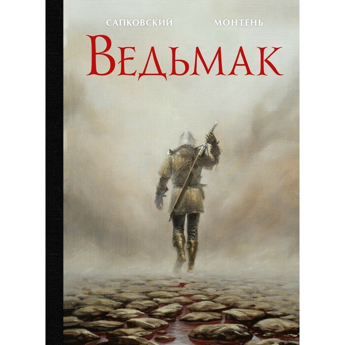 Книга АСТ Ведьмак. Иллюстрации Т. Монтеня. 2021 год, А. Сапковский