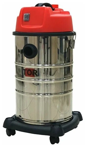 Пылесос для сухой и влажной уборки TOR WL092-30 INOX (нержавейка, 30л. 1,2 кВт)