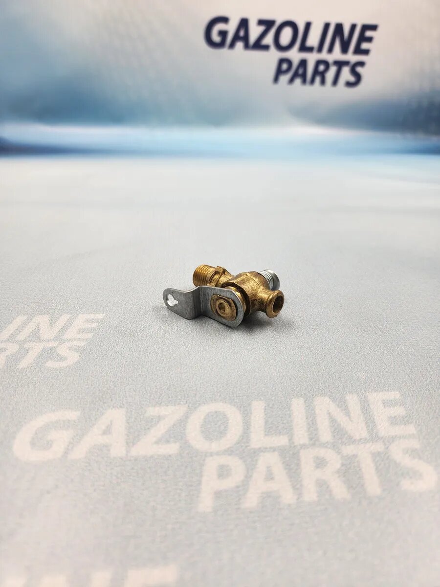 Кран сливной блока 66-1-1305040-0, для ГАЗ 3302, передний, желтый