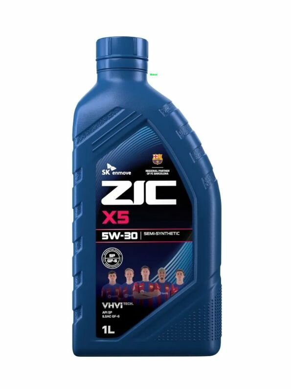 ZIC GF-5 X5 5W-30 Масло моторное, Полусинтетическое, 1л