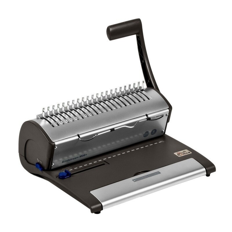 Брошюровщик ProfiOffice "Bindstream m08+", А4, перфорация 8 листов, переплет 220 листов (79017)