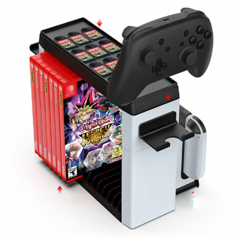 Switch Игровая станция-органайзер с зарядным устройством для контроллера и док-станцией для зарядки Nintendo Switch и OLED-джойконов