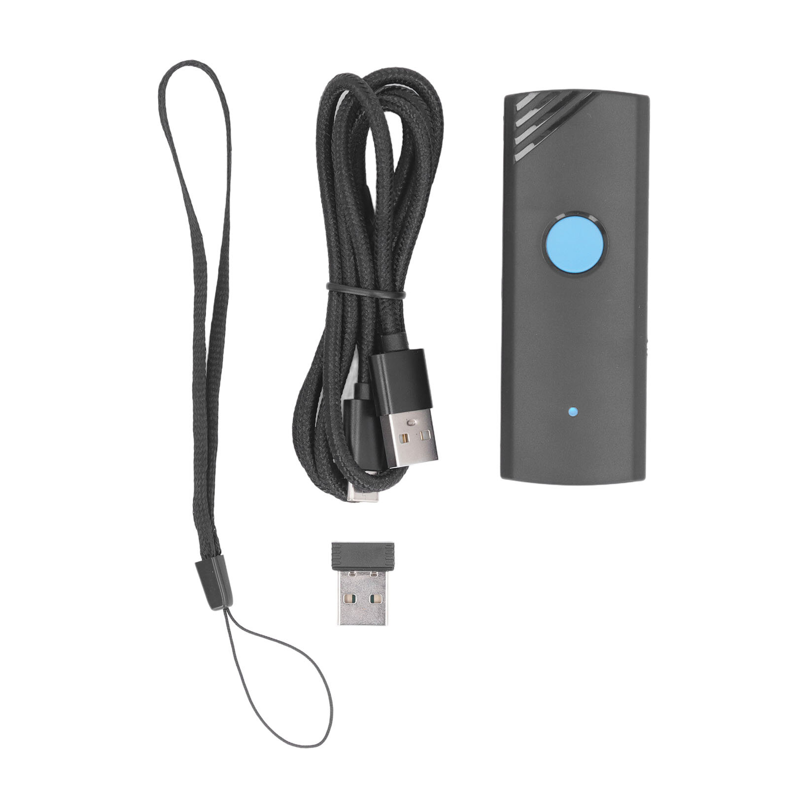 2.4G беспроводной сканер штрих-кода 1D 2D Mini BT USB-считыватель штрих-кодов для планшетных ПК