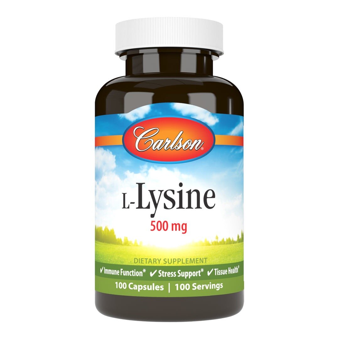 Carlson Labs L-Lysine, 100 капс.