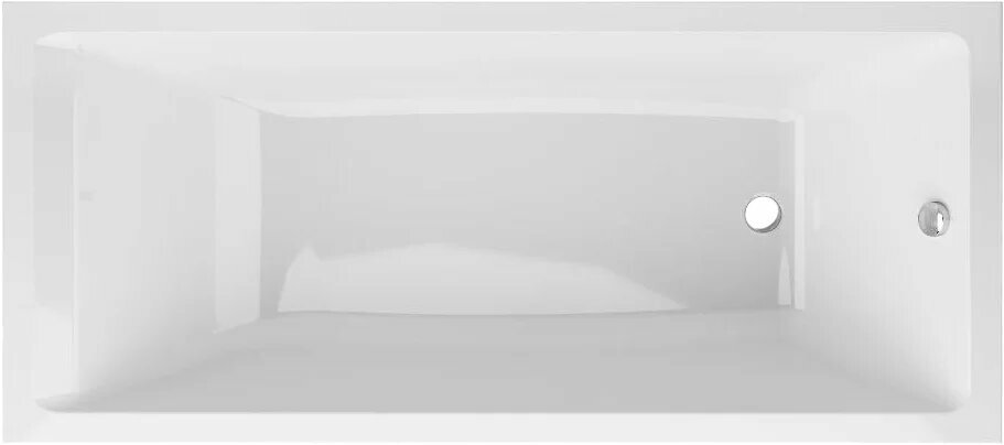 Акриловая ванна AM.PM Gem 180x80, с каркасом, с экраном, пристенная, белая, глянцевая, прямоугольная