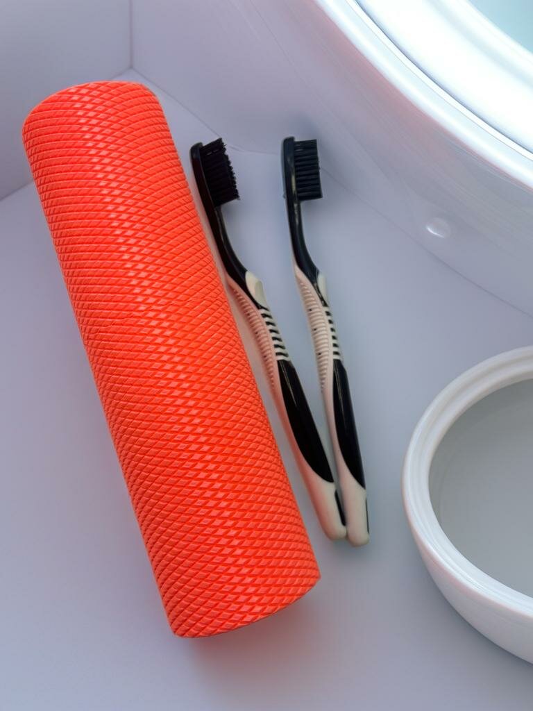 Дорожный футляр для зубной щетки и пасты