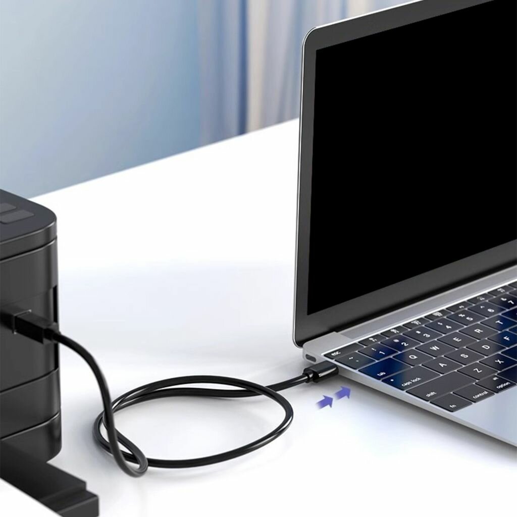 Позолоченный кабель USB2.0 для подключения к принтеру кабель-адаптер для высокоскоростной печати длиной 0,5 м