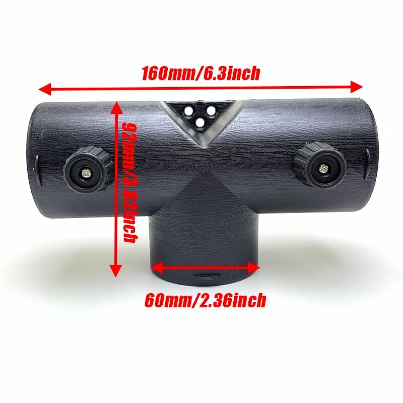Двухходовой тройник для дизельного обогревателя, TFM-60mm