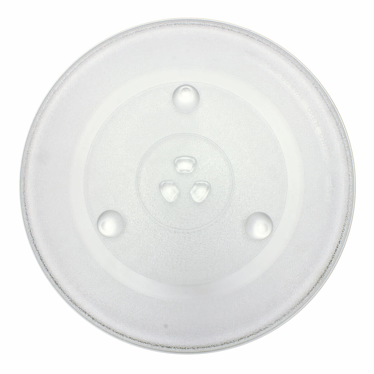 Тарелка микроволновой печи, универсальная, d-315 мм, с посадочным местом под коуплер. Производство Россия.