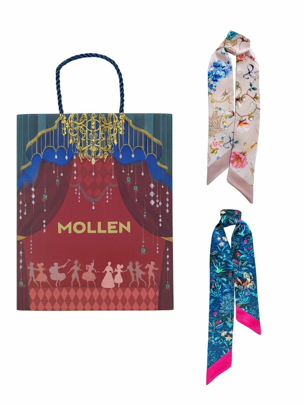 Комплект с шарфом MOLLEN для женщин