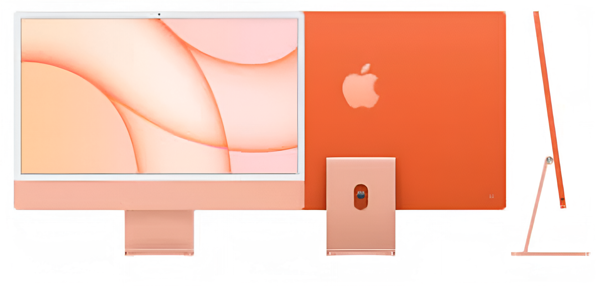 Моноблок Apple iMac M4, 24", 32GB, 2TB SSD, Orange, Nano Texture Display