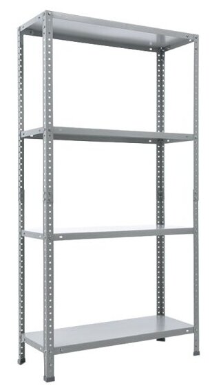 Стеллаж Практик ES 150KD/75x30/4 серый