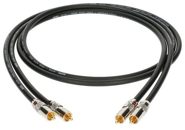 ALP030 Кабель акустический RCA, 3м, 2шт, Klotz