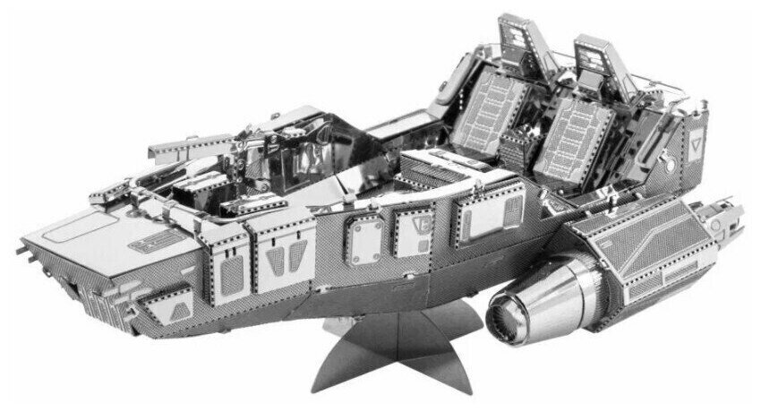 Металлический конструктор / Сборная модель / Конструктор 3D Metal Model / Звездные Войны. Снегоход Первого Ордена