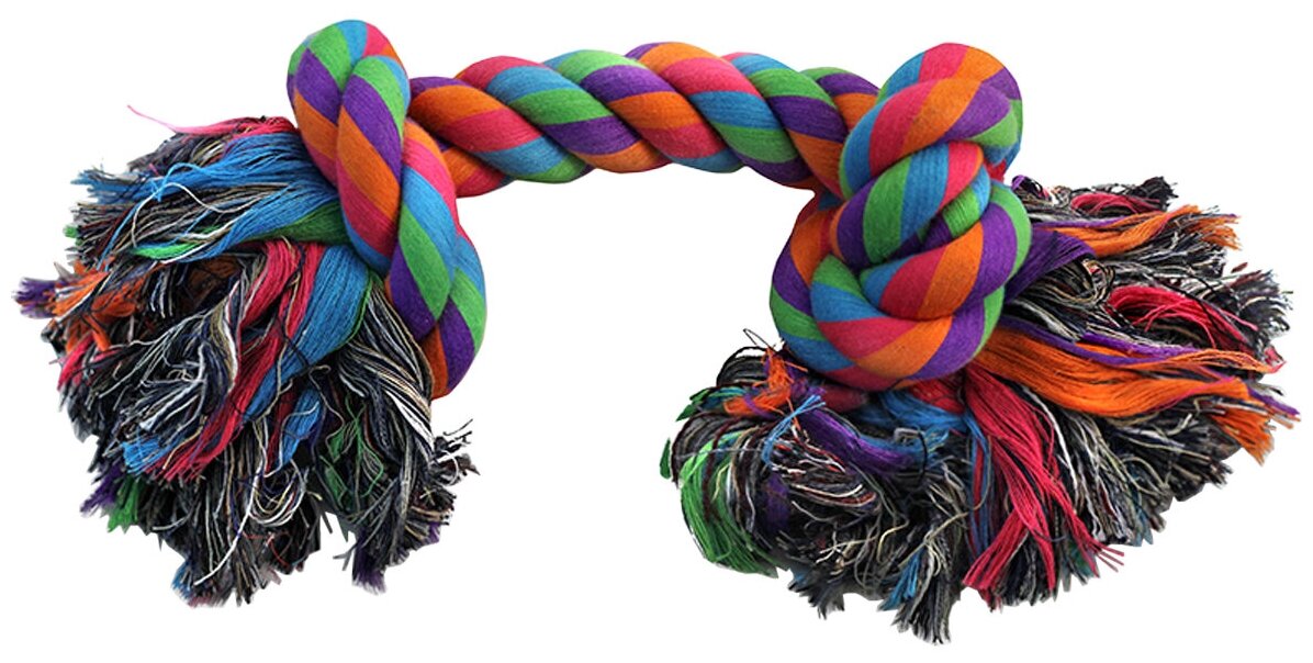 Игрушка для собак Triol Веревка 2 узла 20 см (1 шт)