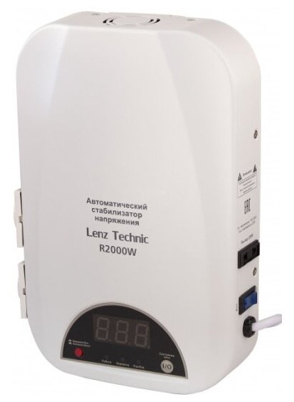 Автоматический стабилизатор напряжения Lenz Technic R2000W