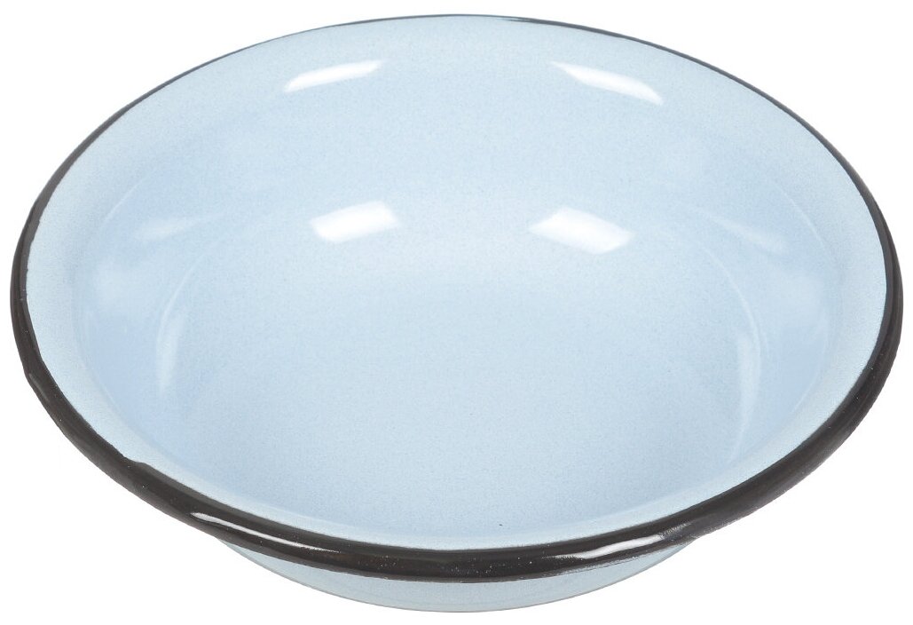 Миска эмалированная сталь, круглая, 0.9 л, Сибирские товары, С40306. СГ/С40306. П/С40306