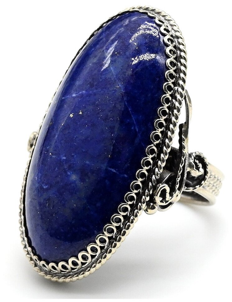 Кольцо, лазурит