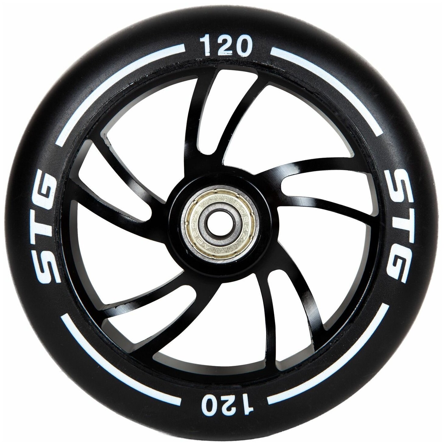 Колесо PU 120mm для трюковых самокатов с алюминиевым ободом 1шт