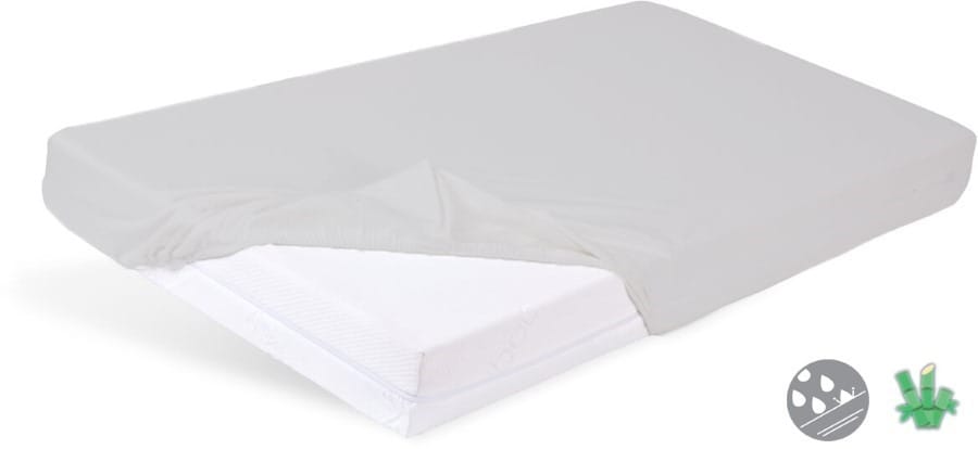 Простыня BabyMatex Bamboo, серый, 80x160 см