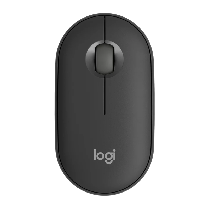 Мышь Logitech Pebble 2 M350S TONAL GRAPHITE, Bluetooth, радиоканал, 4000 dpi, графит 910-007015