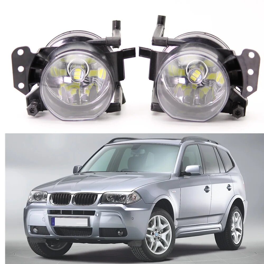 Автомобильные фары для BMW X3 E83 2004 2005 2006 2007, автомобильный Стайлинг, pair