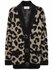 Кардиган PHILIPP PLEIN Leopard-print lurex cardigan, размер 38, разноцветный