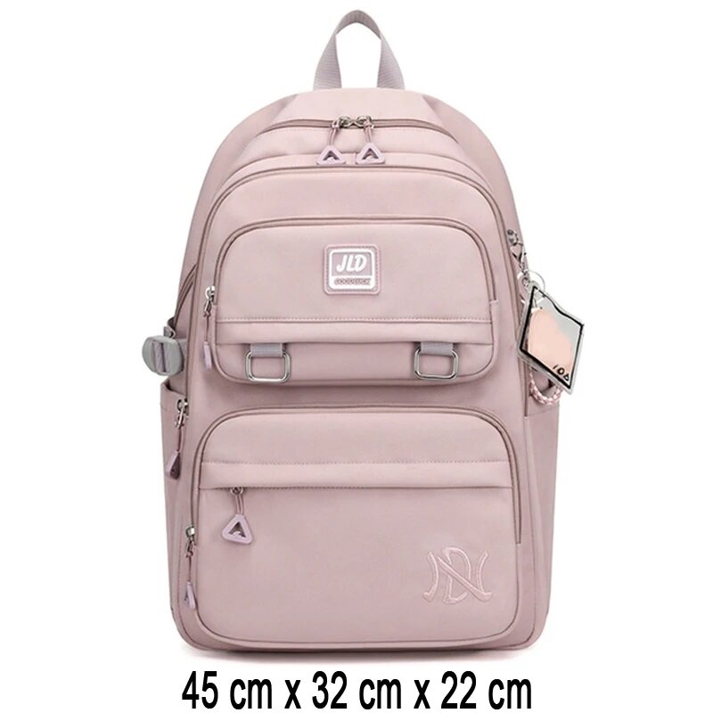 Розовый рюкзак для девочки, 45x32x22 см, Style B Purple
