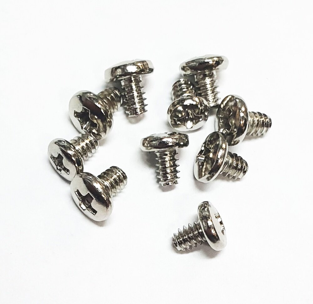 Крепеж CoolerA Винты BM6-32x5 (дюйм. резьба) для HDD , PSU, PCI, длина 6.5 мм, 10шт